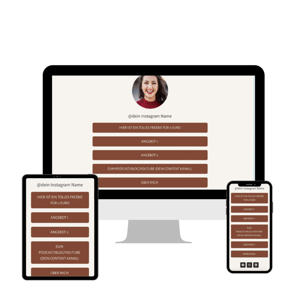 Linktree Erstellen Für Instagram Wordpress Webdesign